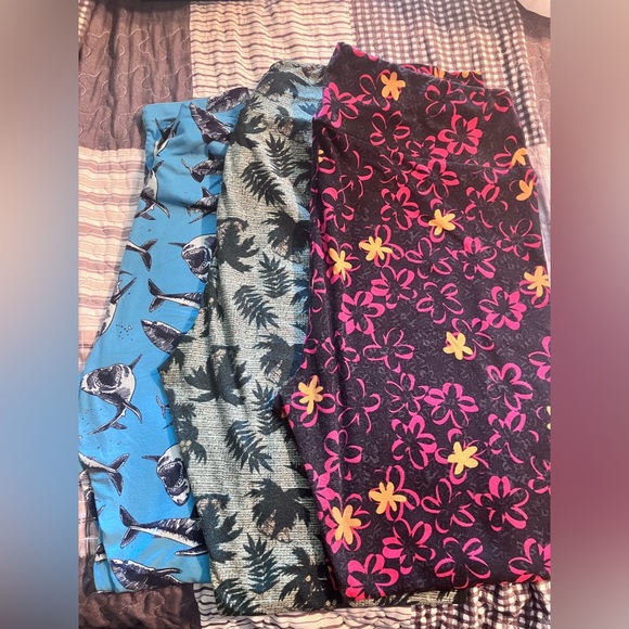 LuLaRoe | Pants & Jumpsuits | 3 Pair Lularoe Leggings | Poshmark